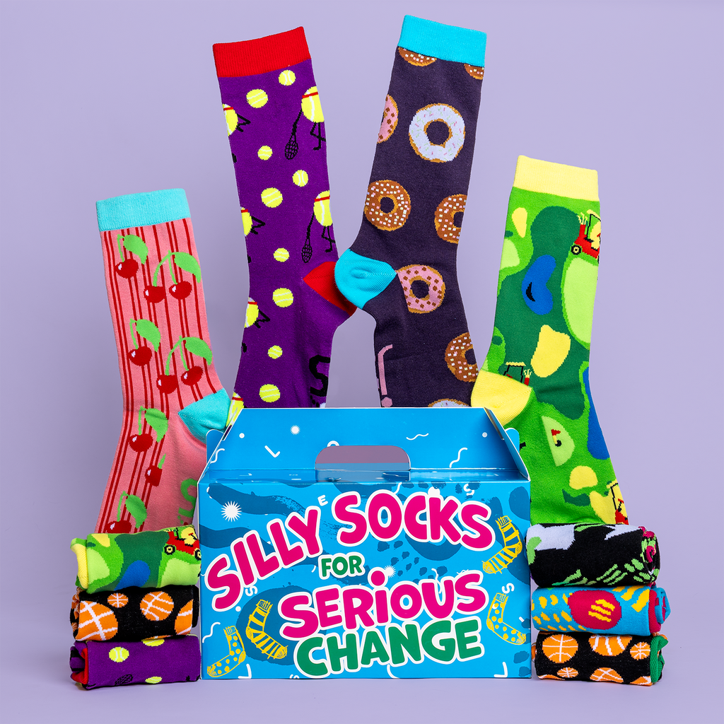 The Odd Sock Fundraising Box | Unisex | All Ages | 🧦 | Jolly Soles
